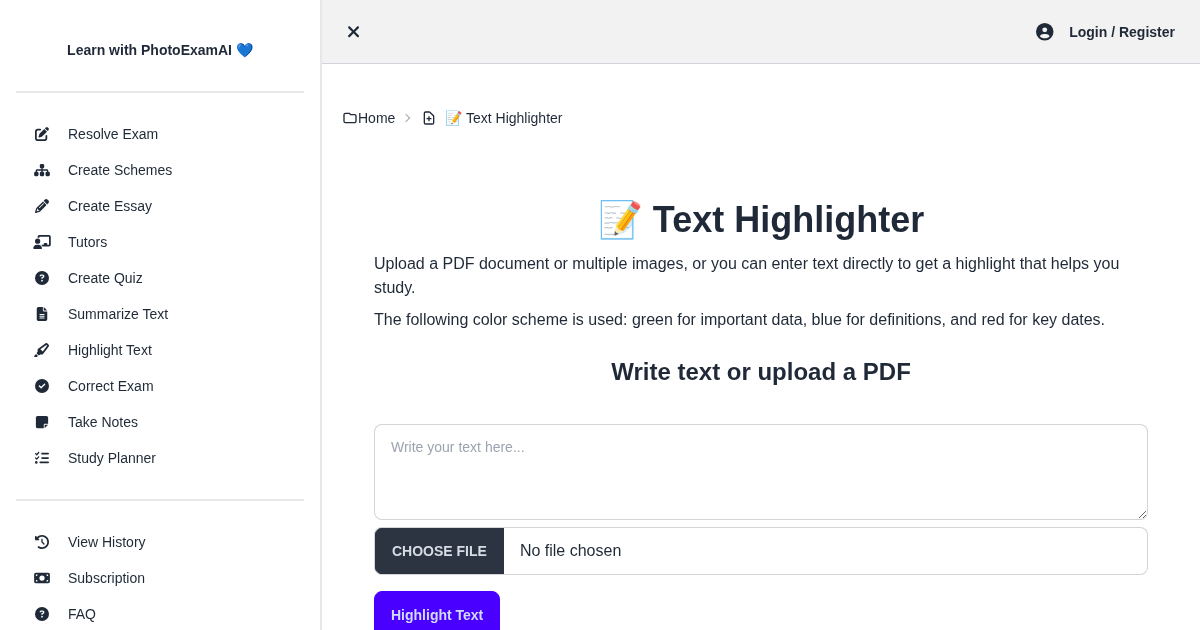 PhotoExamAI: AI Homework Helper & Solver