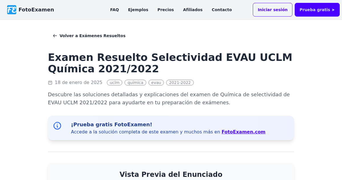 FotoExamen: Resuelve Exámenes con IA - Ayuda Tareas